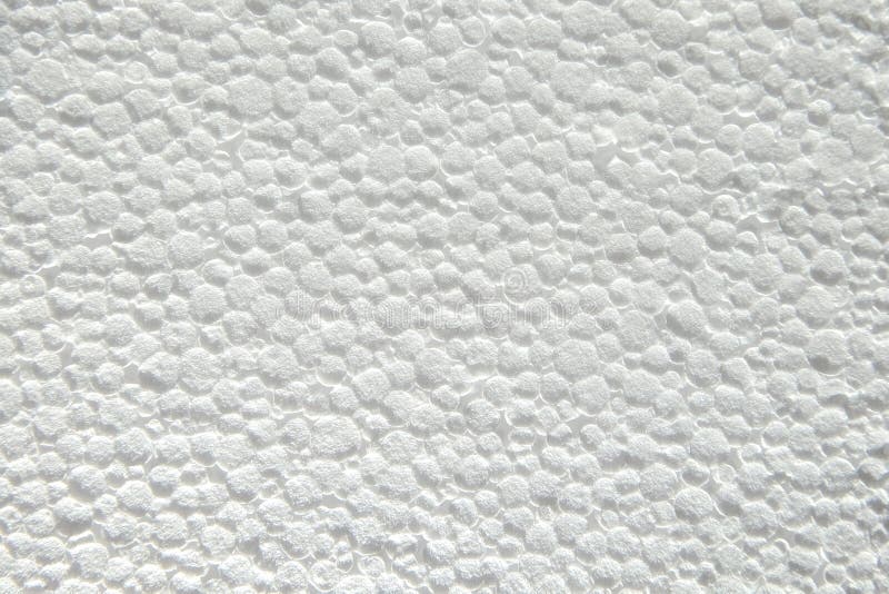 Construction and Insulation Material, White Foam Sheet, Texture. a ...