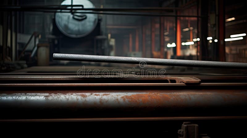 Construction iron rod stock illustration. Illustration of manufacturing ...
