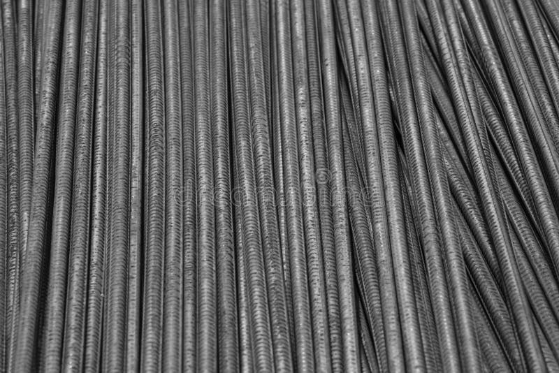 Construction Job Site Iron Building Materials Stock Image - Image of ...