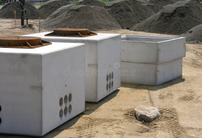 Underground Concrete Utility Junction Boxes Stock Photos - Free ...