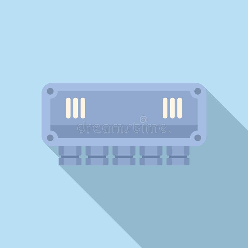 Construction Junction Box Icon Flat Vector. Safety Wall Stock Vector ...
