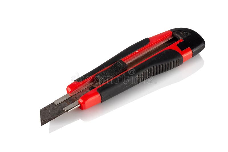 Construction Knife for Cutting Drywall Stock Image - Image of blade ...