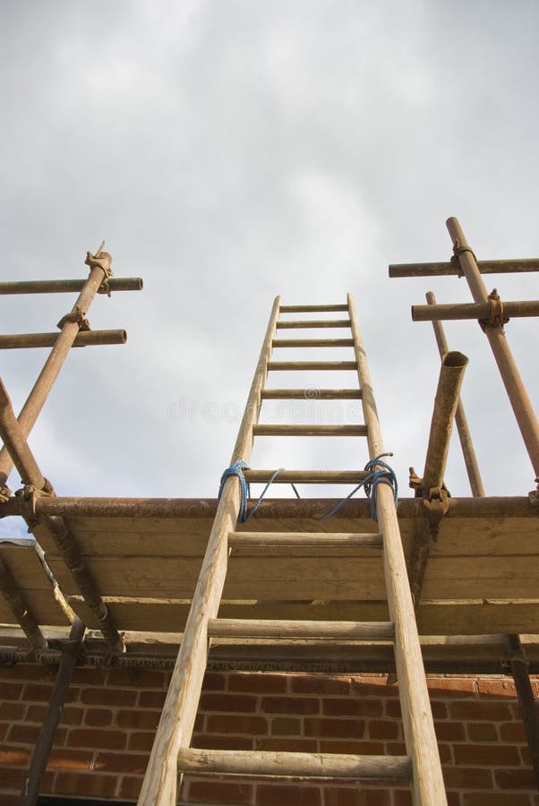 Construction Ladder stock photo. Image of board, rusty - 8752644