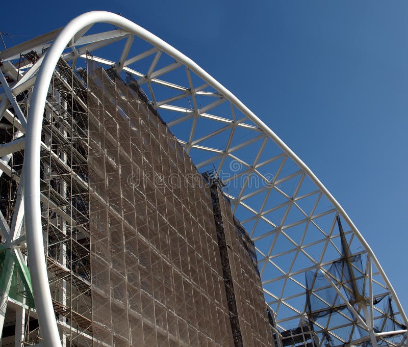 Large Scale Scaffolding stock photo. Image of scaffold - 2180212