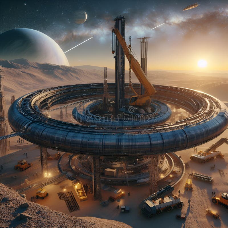 Construction of a Large Interplanetary Space Ship for Travel To Other ...