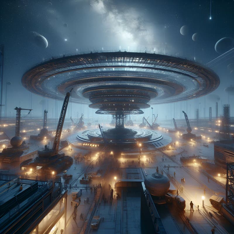 Construction of a Large Interplanetary Space Ship for Travel To Other ...