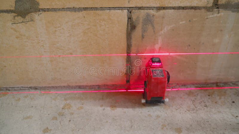 Laser Level for Determining Precise Lines and Levels at Construction ...