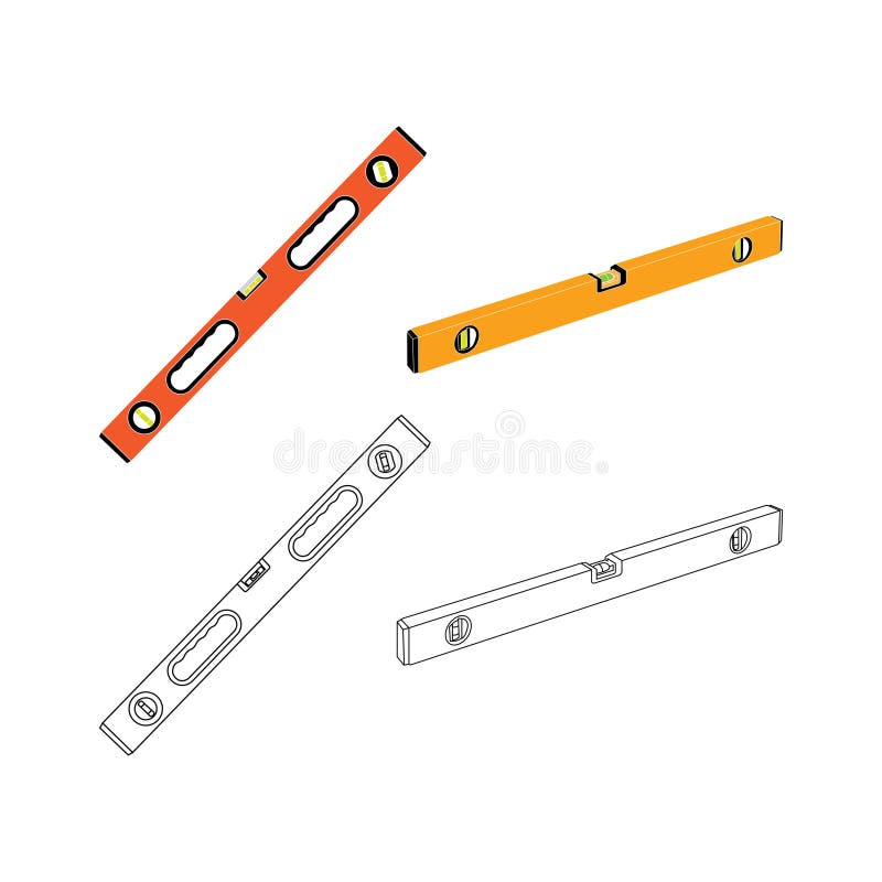 Ruler Water Level Construction Stock Illustrations – 1,105 Ruler Water ...