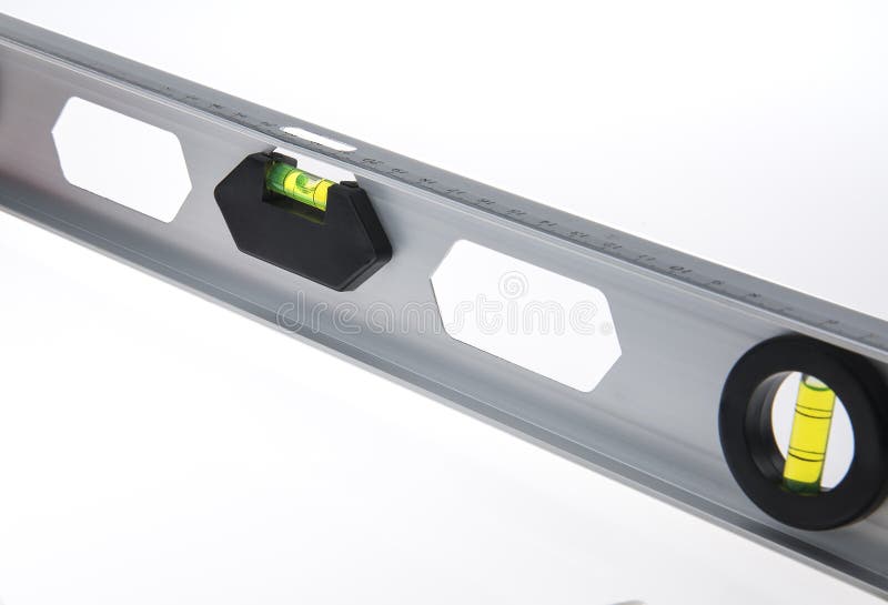 Construction Level for Straight Even Lines Stock Image - Image of ...