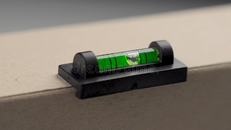 Construction Level on a Construction Rule Stock Video - Video of track ...