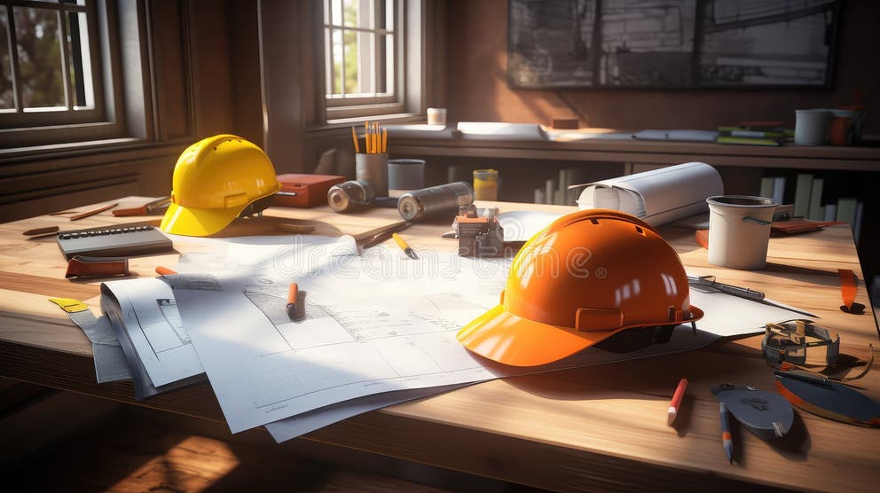 Construction library doors stock illustration. Illustration of ...