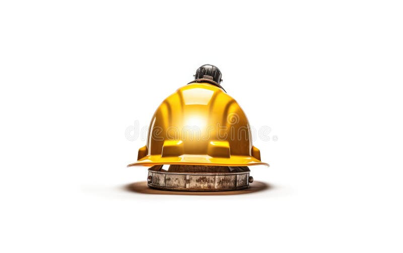 Construction Light on White Background Stock Illustration ...