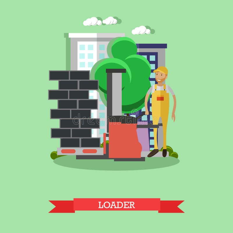 Loader Profession Stock Illustrations – 411 Loader Profession Stock ...