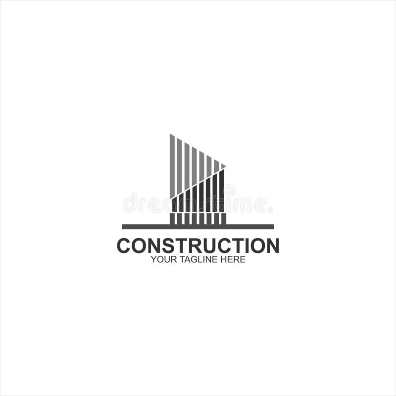 Construction Logo Icon for Business or Development Logo with Creative ...
