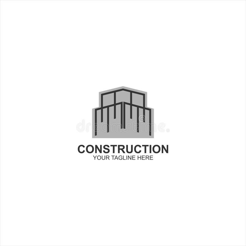 Construction Logo Icon for Company or Building Development with ...