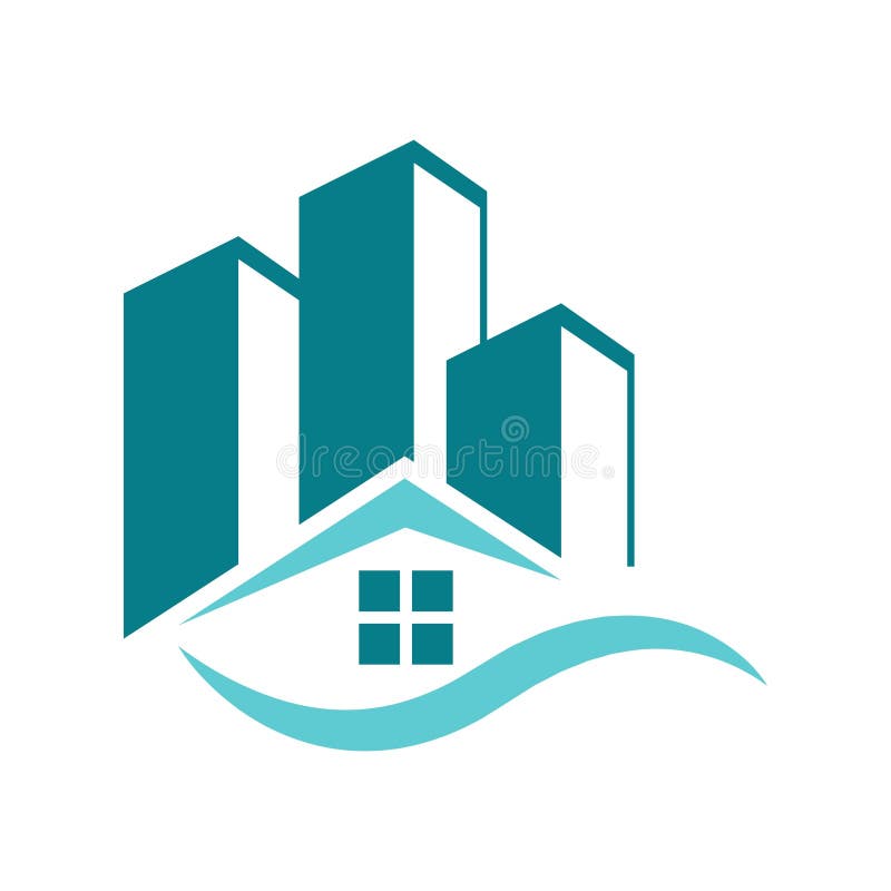 Construction Logo Icon Design Stock Vector - Illustration of property ...