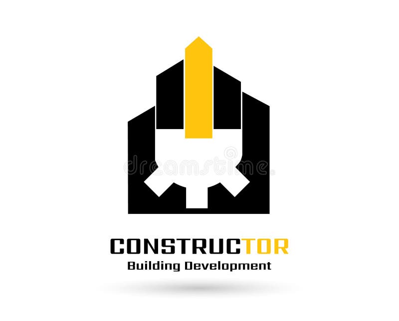 Construction Logo Template, Real Estate Logo, Business Logo, Vector of ...