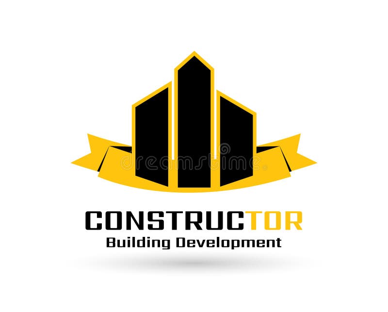 Construction Logo Template, Real Estate Logo, Business Logo, Vector of ...