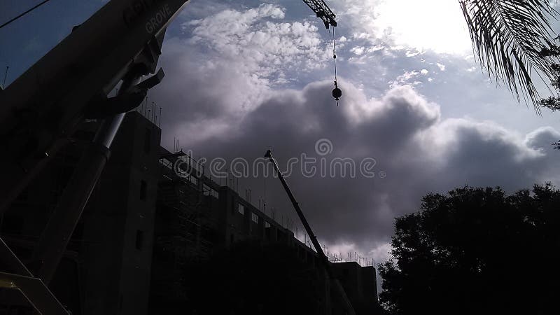 Dizzy Construction Worker Feeling Light Headed in Studio Stock Photo ...