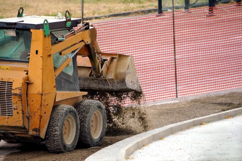 Construction machine stock image. Image of machine, equipment - 25699675