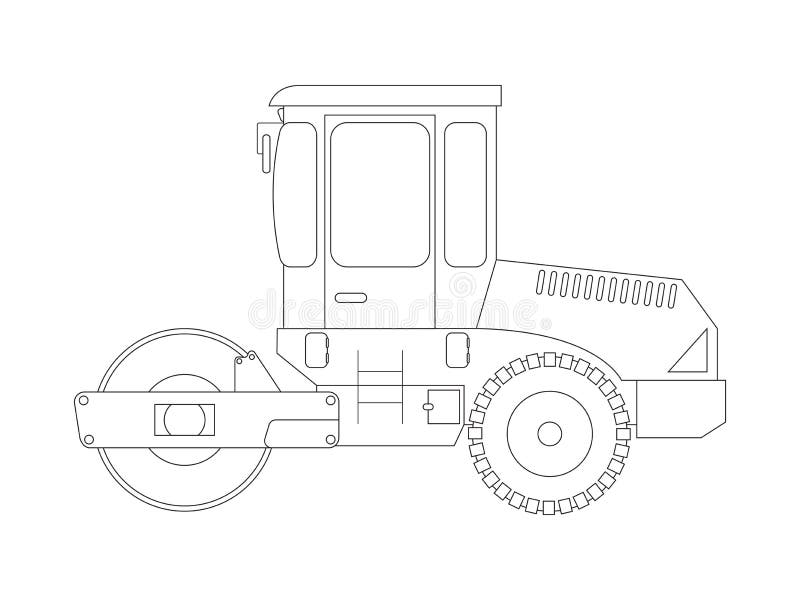 Paving Coloring Pages