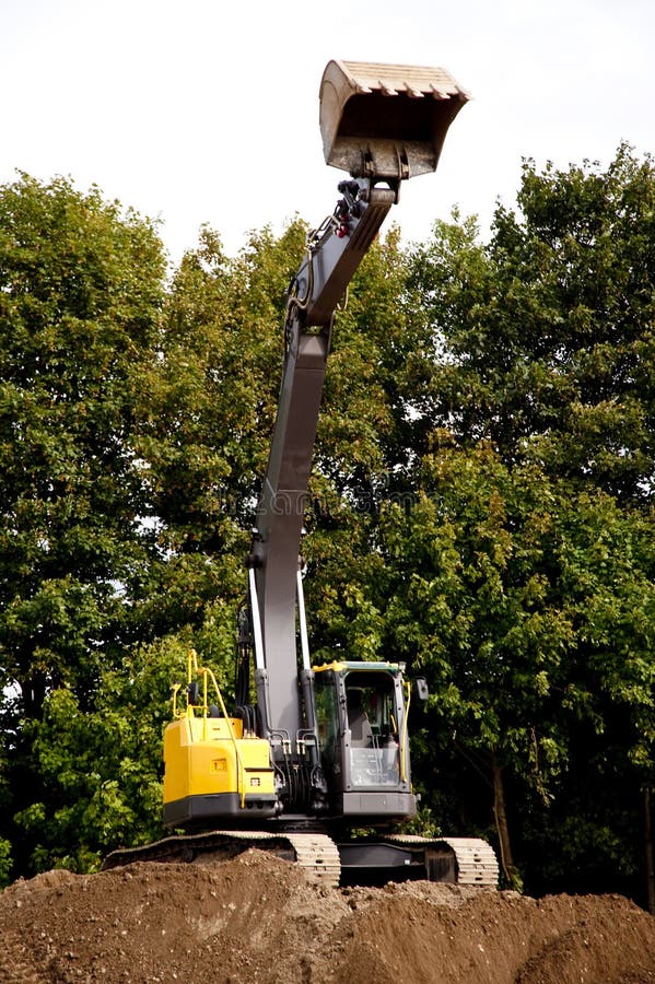 Construction machine stock photo. Image of heavy, baumaschine - 36940078