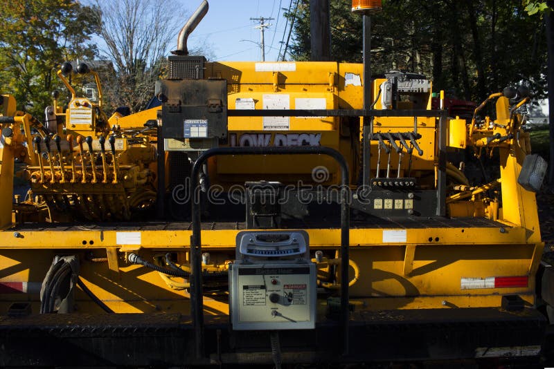 Construction Machine Operating System Stock Image - Image of cabin ...