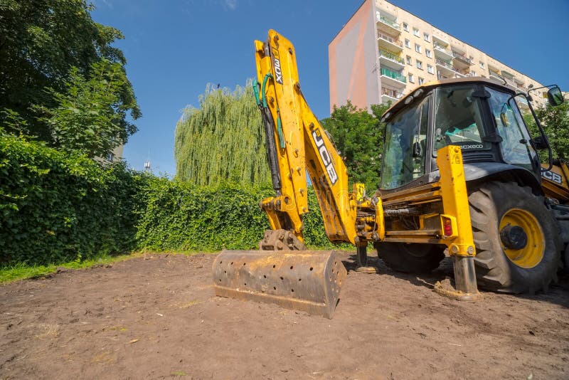 Poland Ostrowiec Swietokrzyski July 25, 2023 8:49 a.m. JCB Backhoe ...