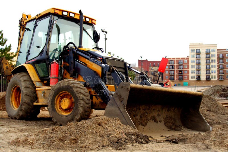 Construction machinery stock image. Image of machinery - 5372885