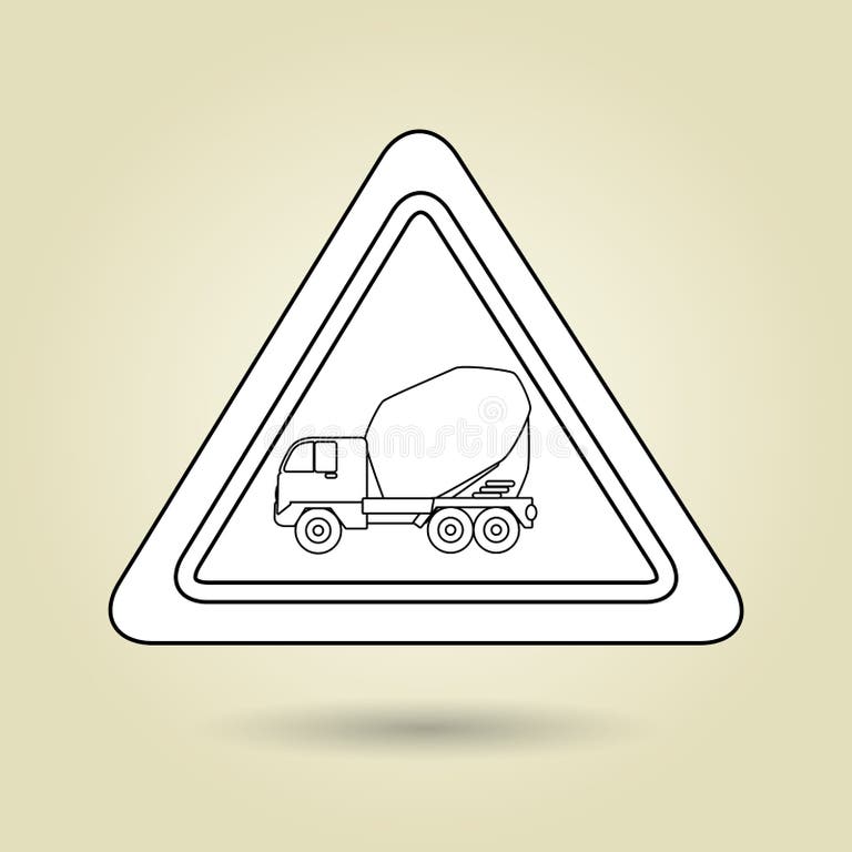 Construction Machinery Design Stock Illustration - Illustration of ...