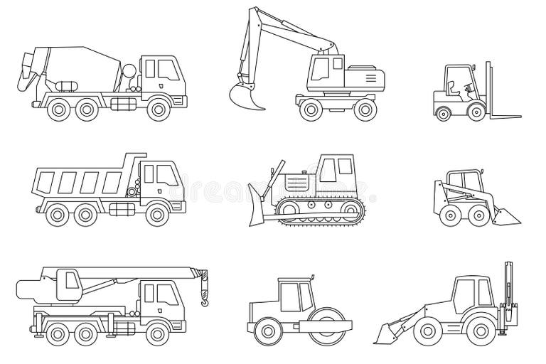 Machines Outline Stock Illustrations – 1,788 Machines Outline Stock ...