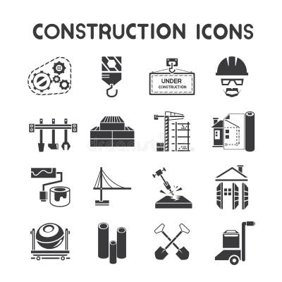 Construction Management Icon Stock Illustrations – 130,454 Construction ...