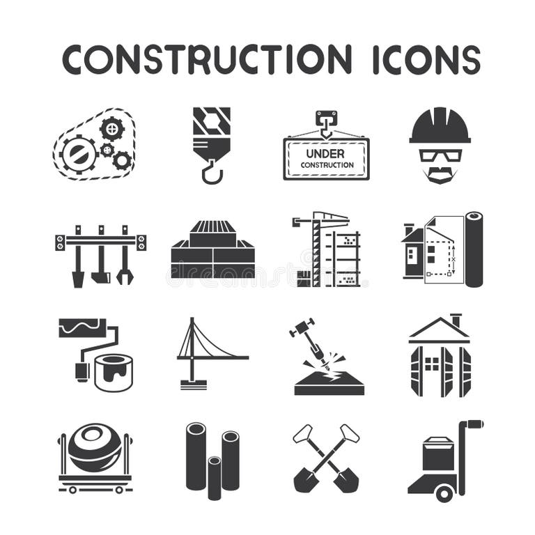 Construction Management Icon Stock Illustrations – 125,203 Construction ...