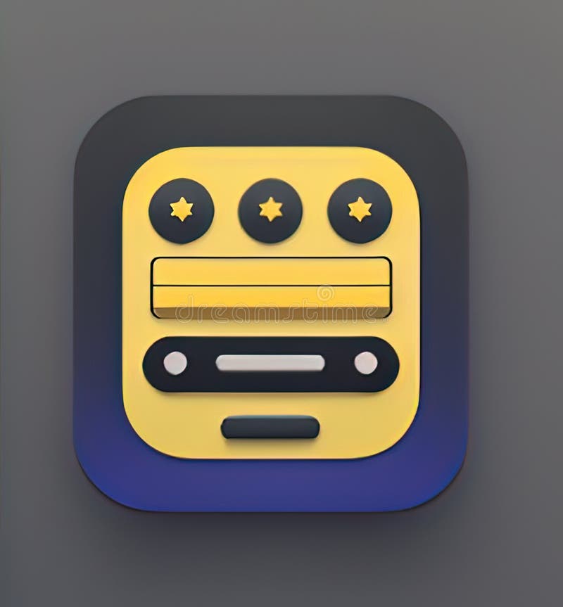 Construction and Management Simulation Software App Style Icon ...