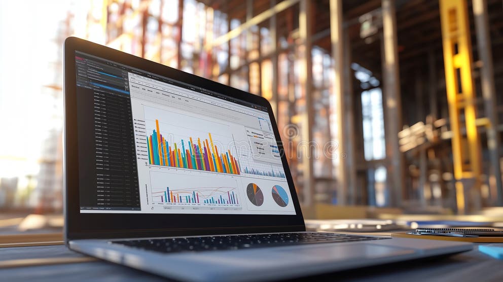 Construction Management Software Showing Resource Control and Workforce ...