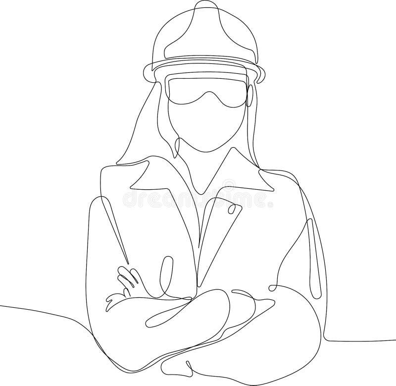 Construction Manager and Engineer Working Stock Vector - Illustration ...