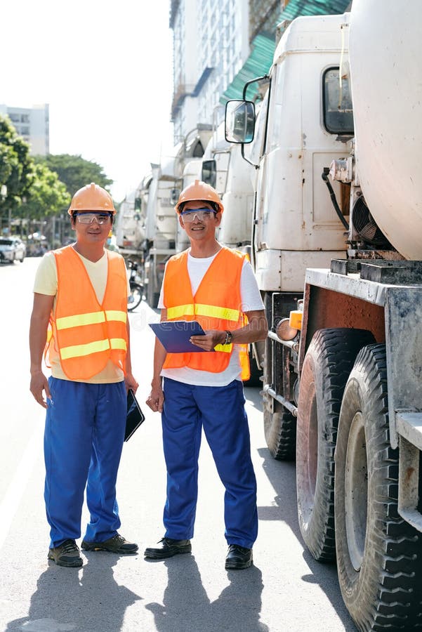 Construction managers stock photo. Image of portrait - 132232366