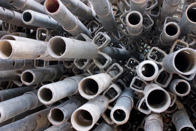Construction Material - Long Pipes 2 Stock Image - Image of pattern ...