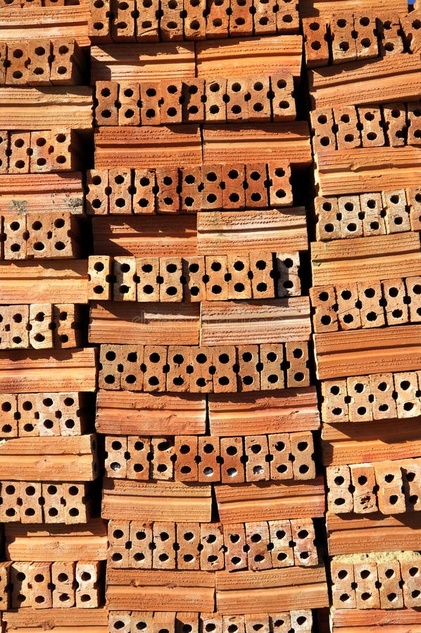Brick pile stock image. Image of small, masonry, architectural - 15090561
