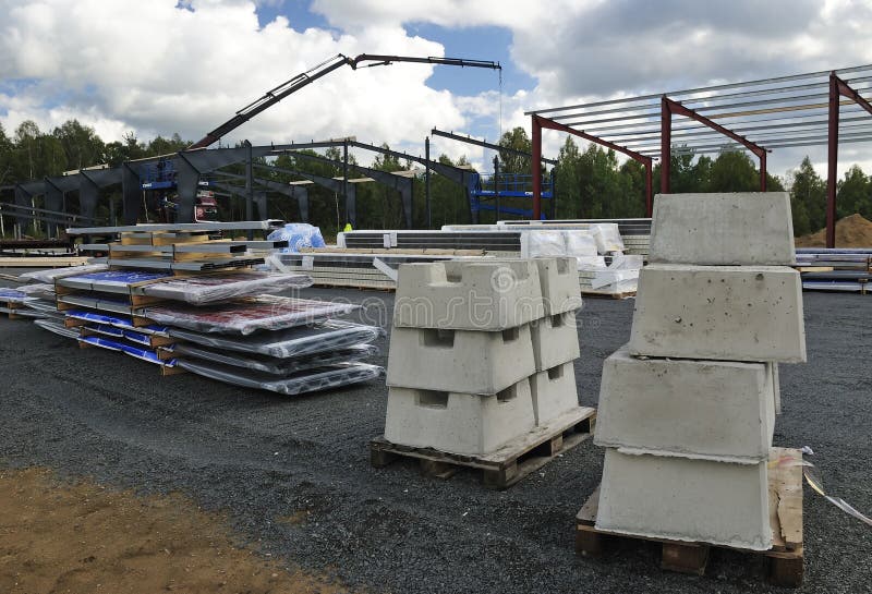 Construction materials stock photo. Image of concrete - 16216564