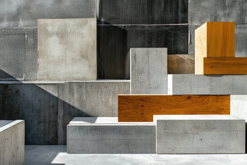 Construction Materials Offering a Blend of Texture and Color in a ...