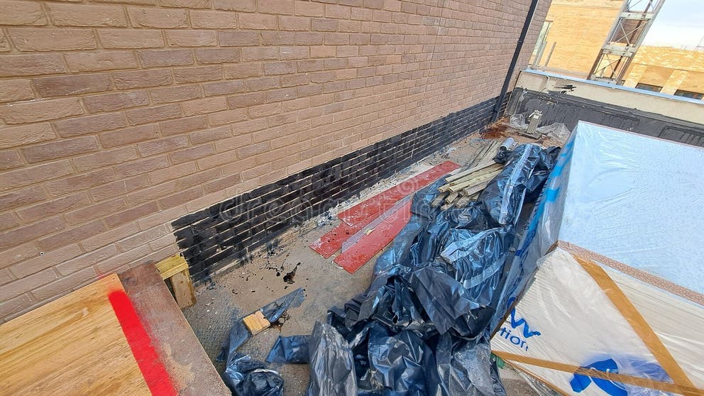 Construction Materials with Stored Materials Stock Image - Image of ...