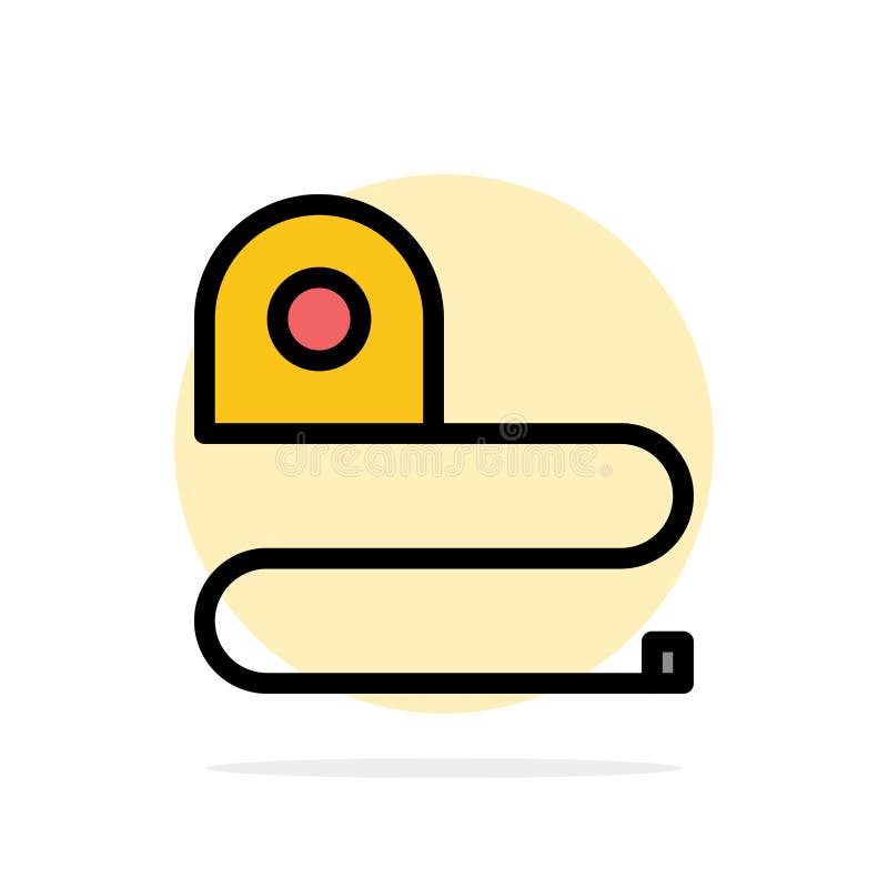 Construction, Measuring, Scale, Tape Abstract Circle Background Flat ...