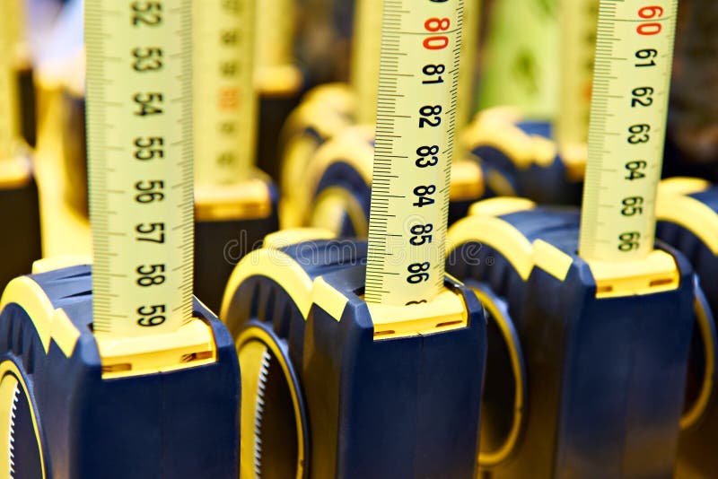 Construction Measuring and Estimating Tools Stock Image - Image of ...