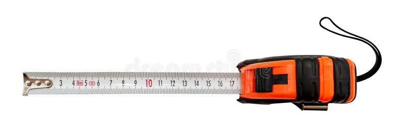 Construction and Measuring Tapes Stock Image - Image of measuring ...