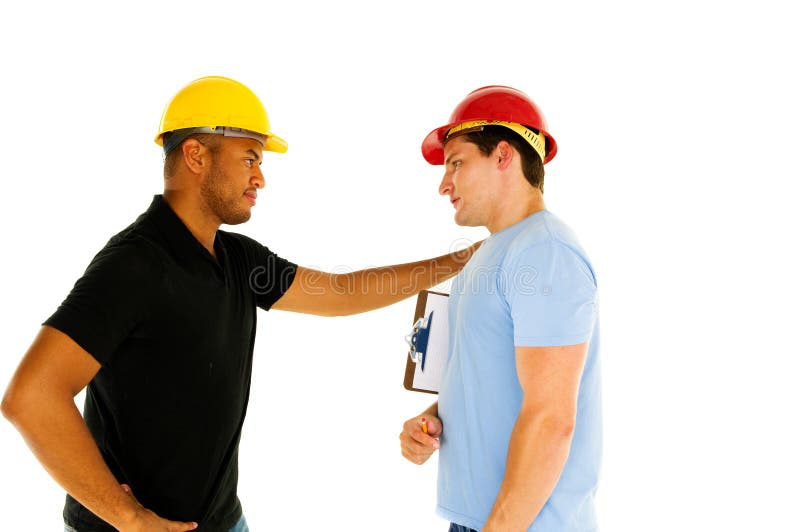 Construction men stock image. Image of employee, caucasian - 6567983