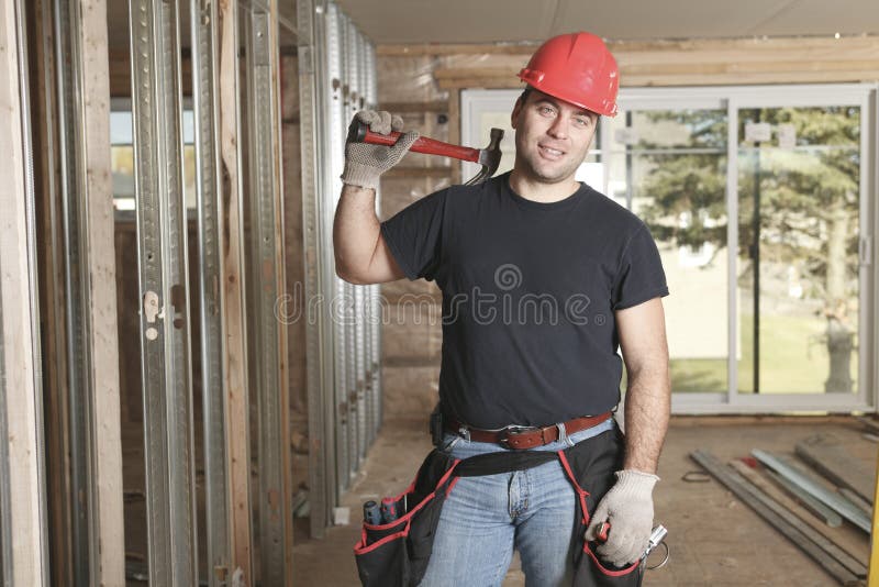 A construction men working stock photo. Image of beautiful - 51186200