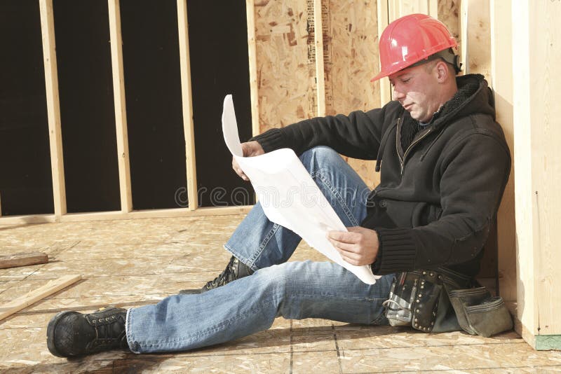 A construction men working stock photo. Image of plank - 51185952
