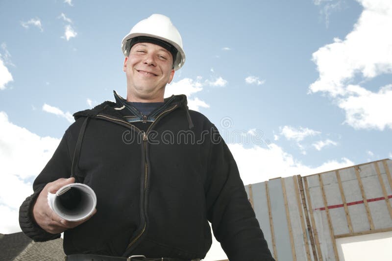 A Construction Men Working Outside Stock Image - Image of beautiful ...