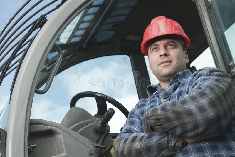 A Construction Men Working Outside Stock Image - Image of occupation ...